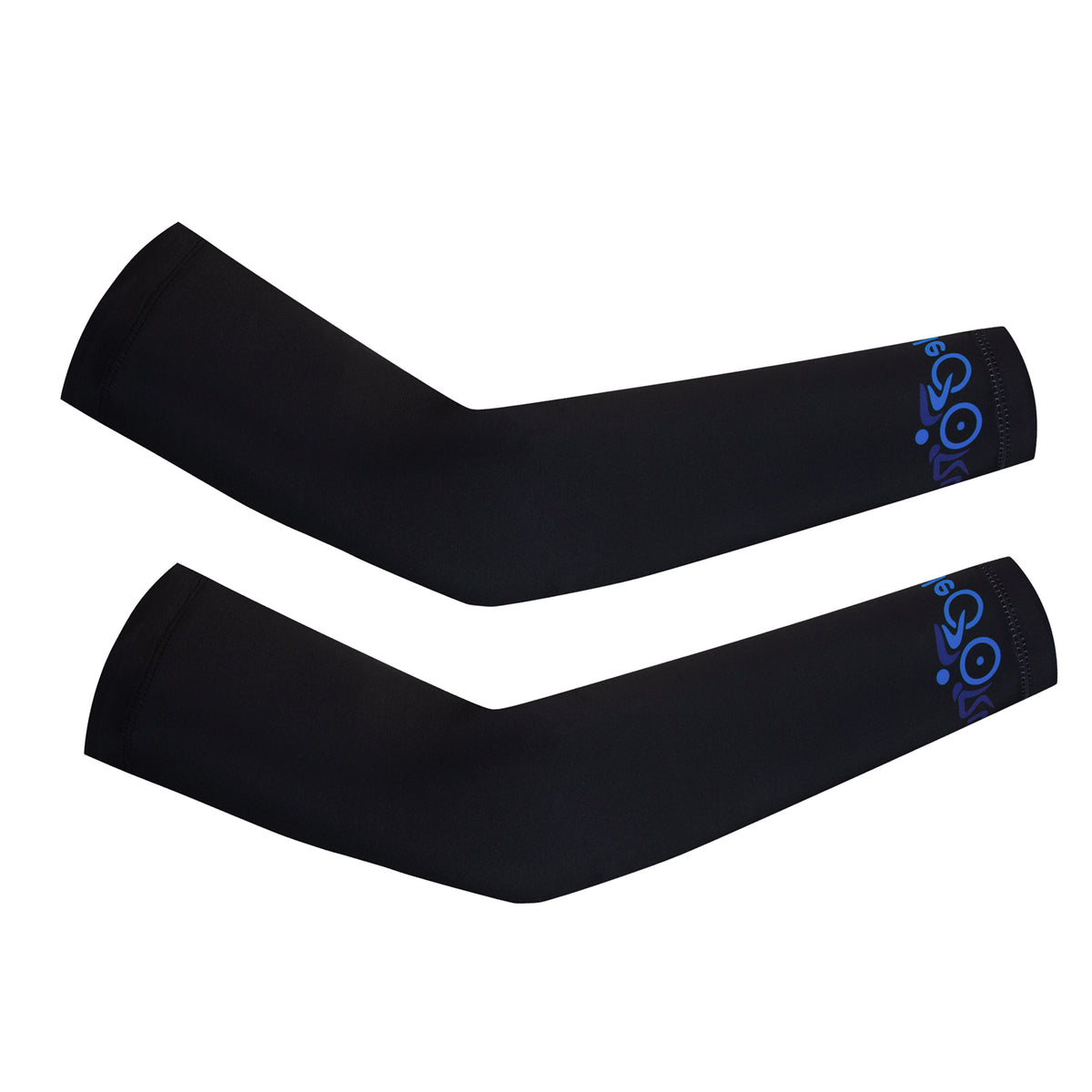 Black Arm Sleeve Ver2 Cycling Sleeves Protective Arm Warmers UV Protec ...