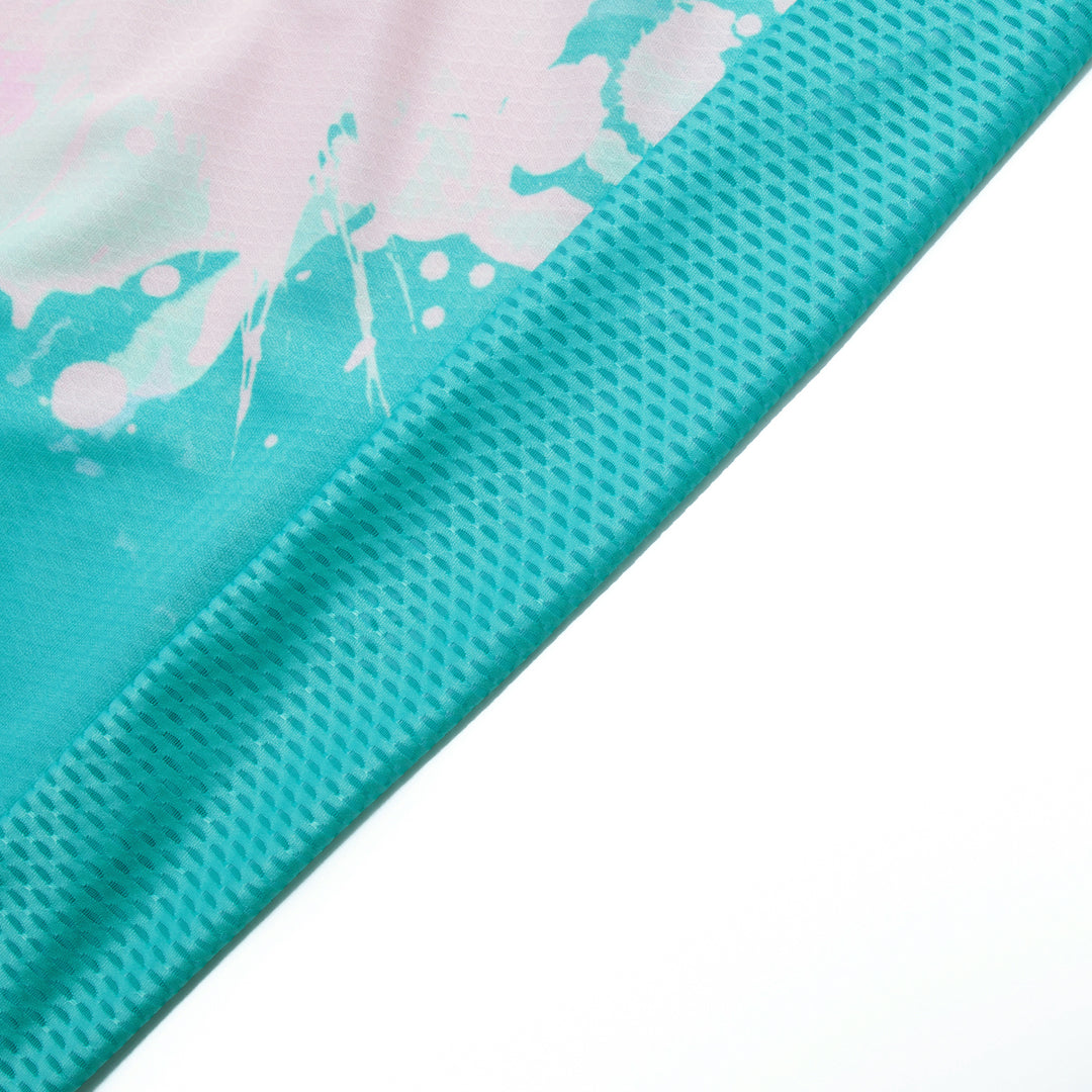 Blue paint splash Long Sleeve cycling jersey – Cycle-Run